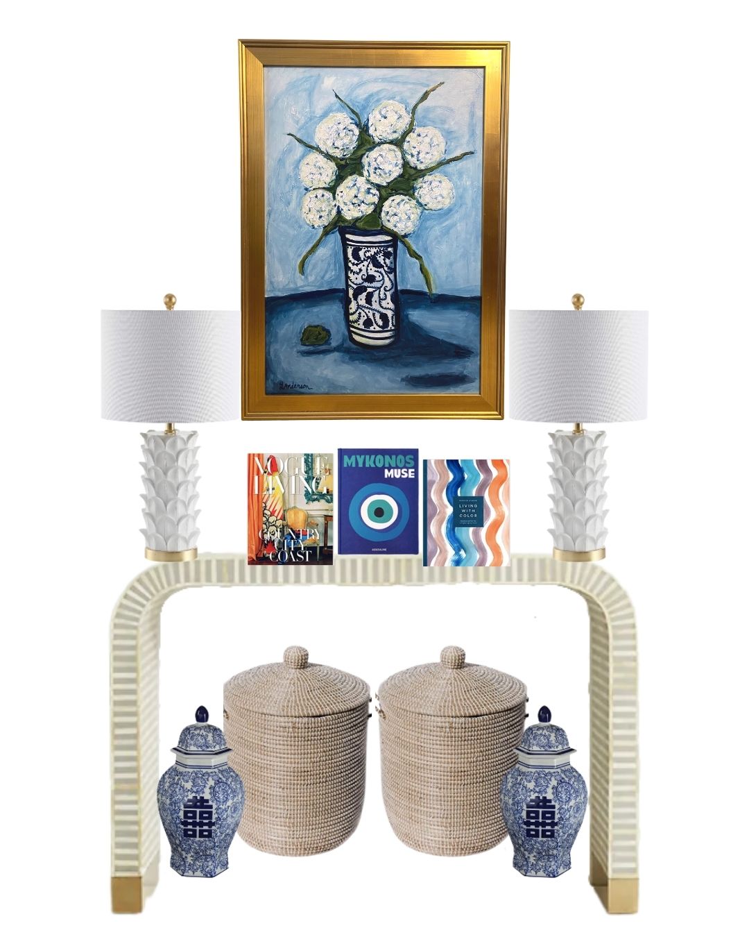 How to Style Art in 3 Ways - The Hopefull Creative